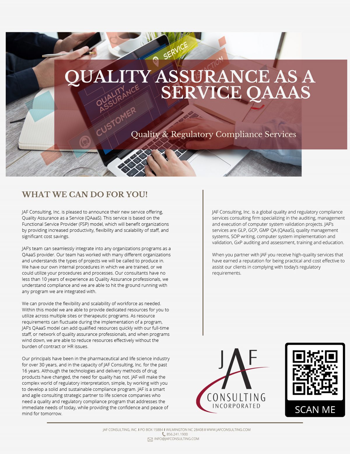 JAF Consulting | Pharmaceutical Quality & Regulatory Compliance